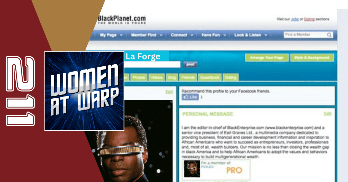 Episode 211: Black Planet: Starfleet Edition – Women at Warp